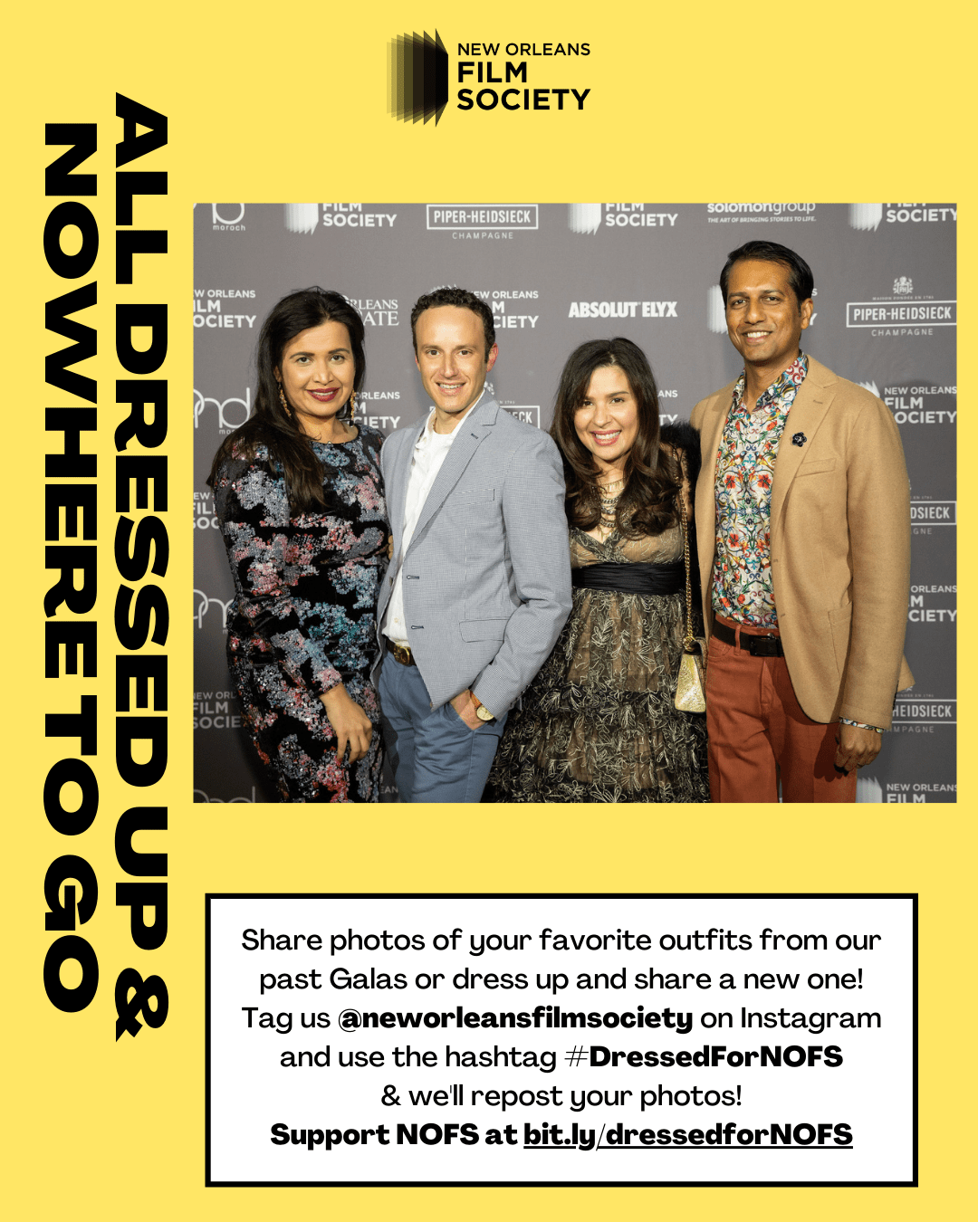 All Dressed Up & Nowhere to Go | New Orleans Film Society